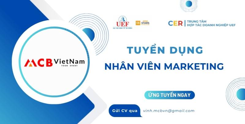 TD09.25_Công Ty TNHH Lữ Hành Sự Kiện MCB Việt Nam tuyển dụng